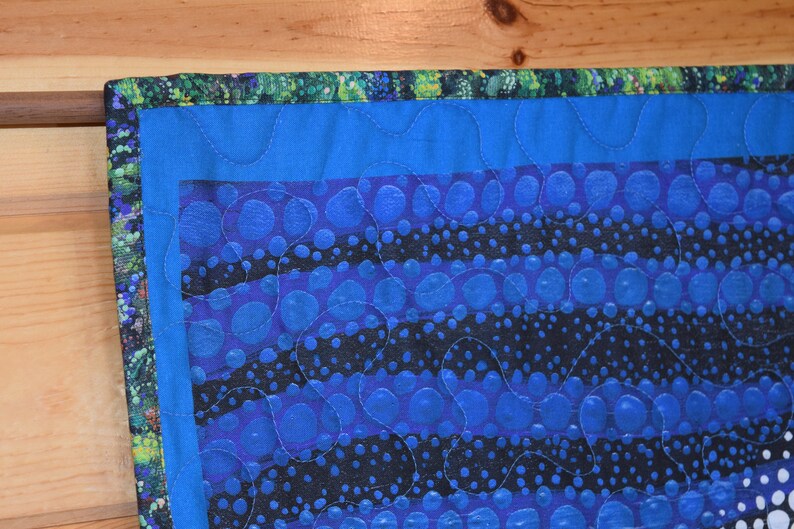 Yucca Moon Wall Hanging Quilt: Handmade Nature Fabric Panel - Etsy