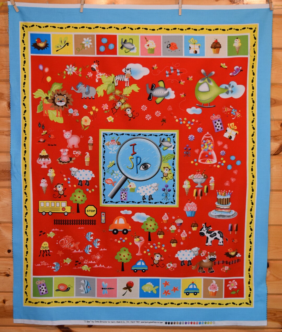 Fabric Panel, Baby Printed Panels, Quilting and Sewing Fabric Panels ...