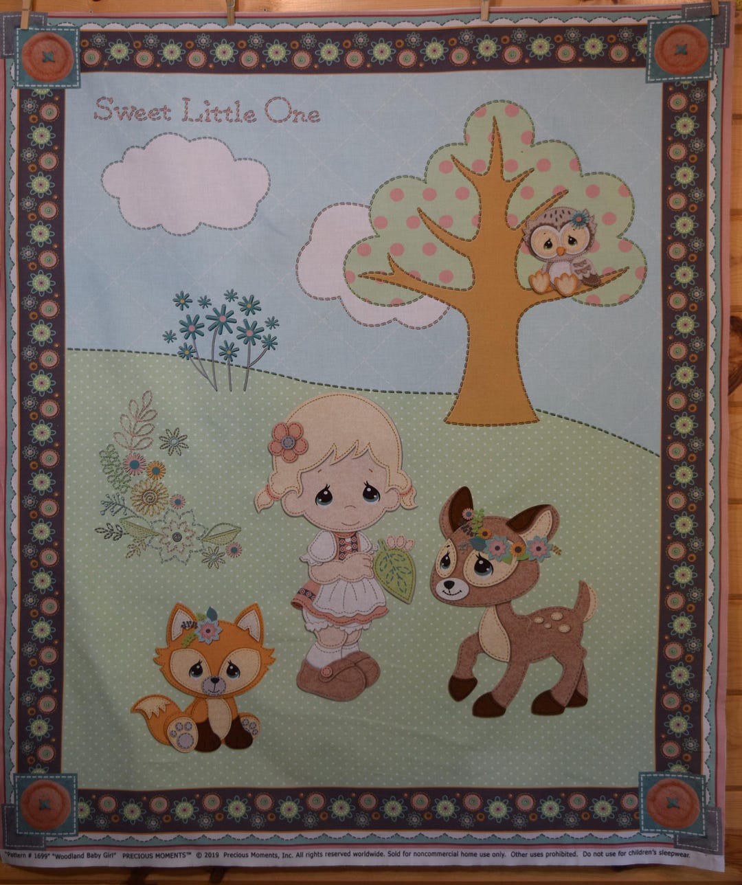 Fabric Panel, Baby Printed Panels, Quilting and Sewing Fabric Panels ...