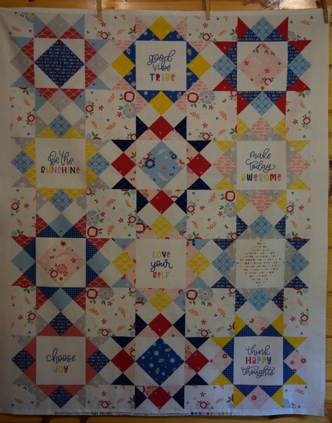 Quilting Fabric Panel, Inspirational Printed Panels, Quilting and ...