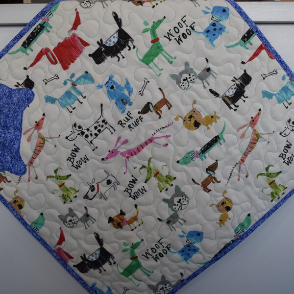 Dog Quilt - Etsy