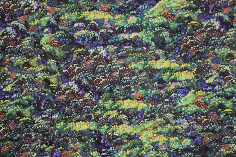 Yucca Moon Wall Hanging Quilt: Handmade Nature Fabric Panel - Etsy
