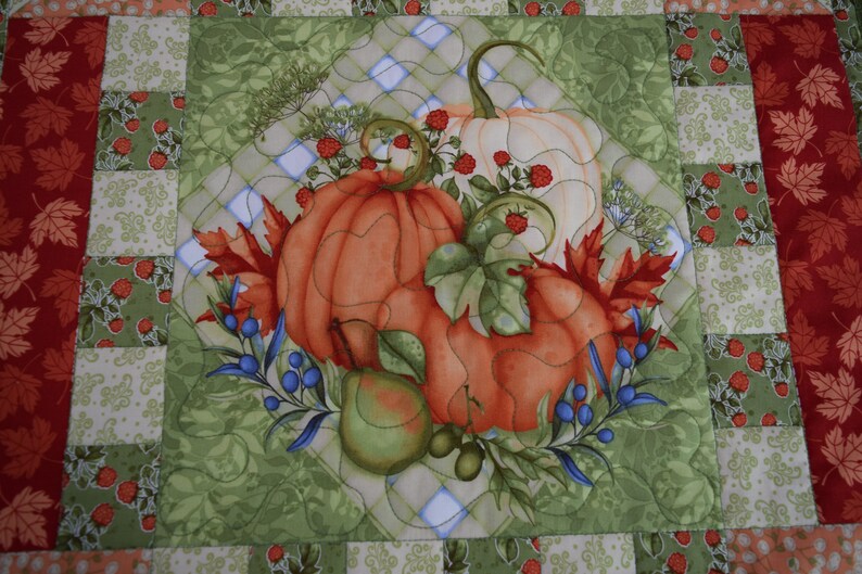 Fall Table Toppers Quilted Table Centerpiece Autumn/fall - Etsy