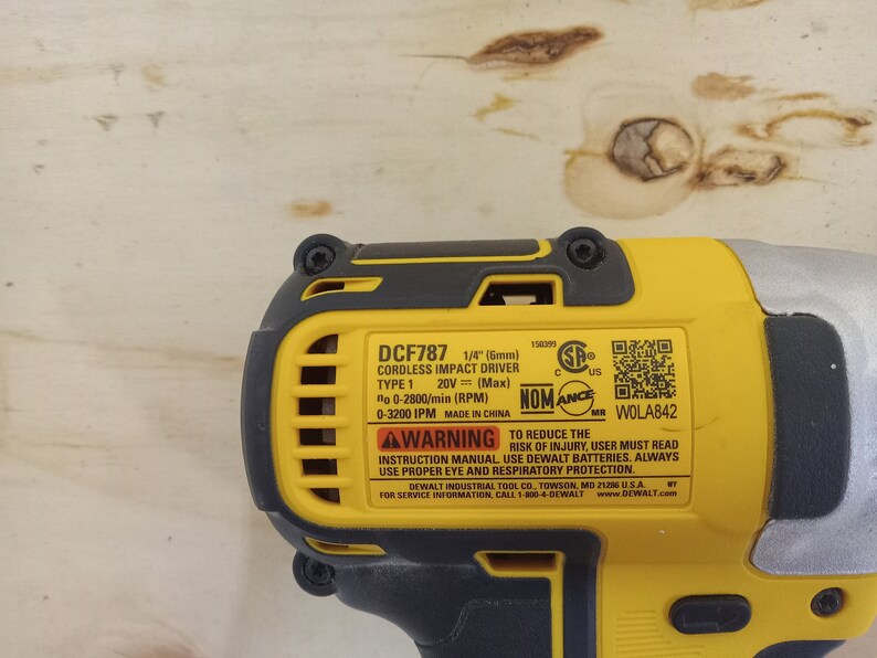 Dewalt 20v Max Impact Drill Magnetic Bit Screw Holder Tray - Etsy