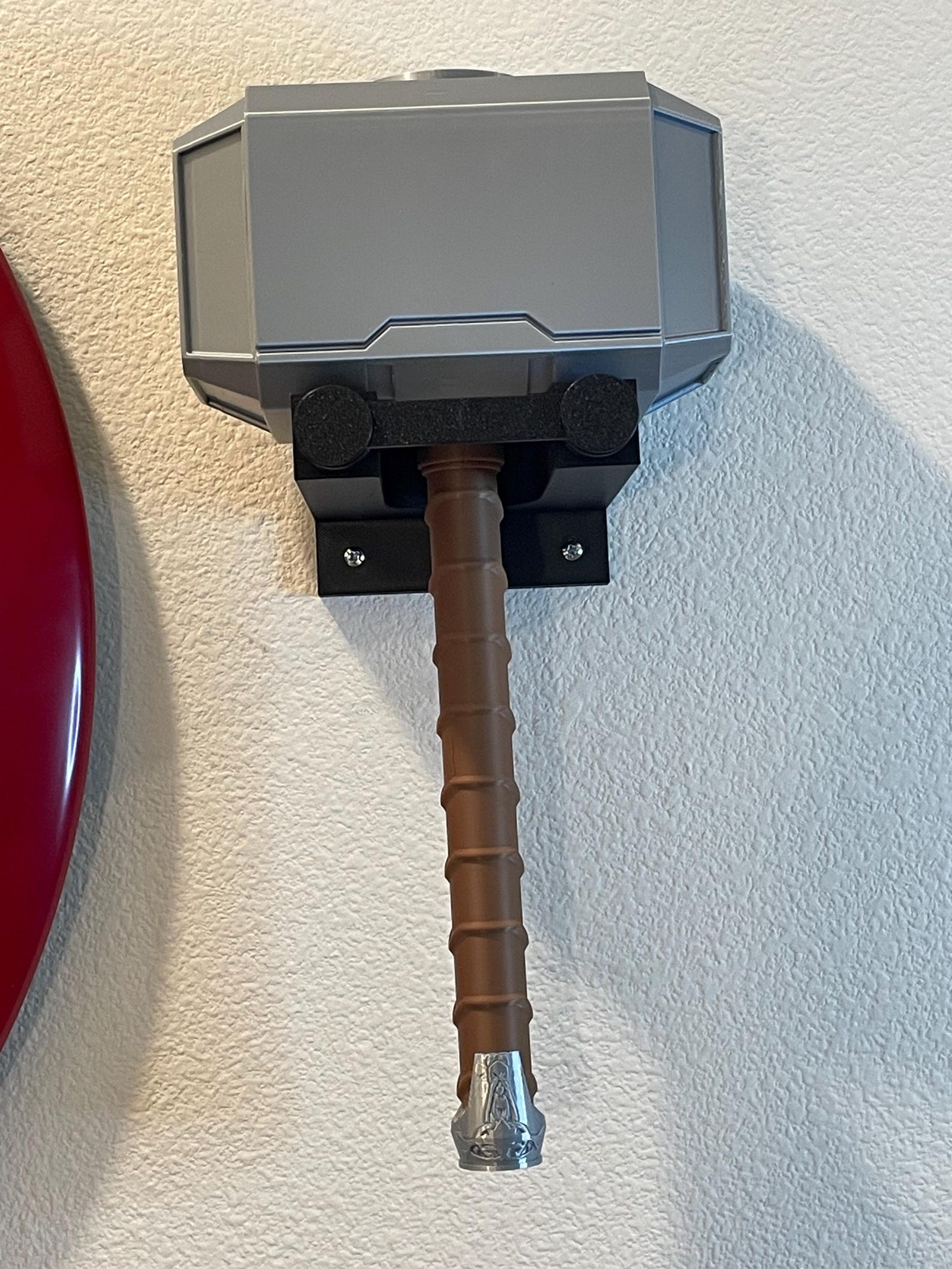 Thor Hammer/sword Wall Mount: Display Bracket With Latch - Etsy