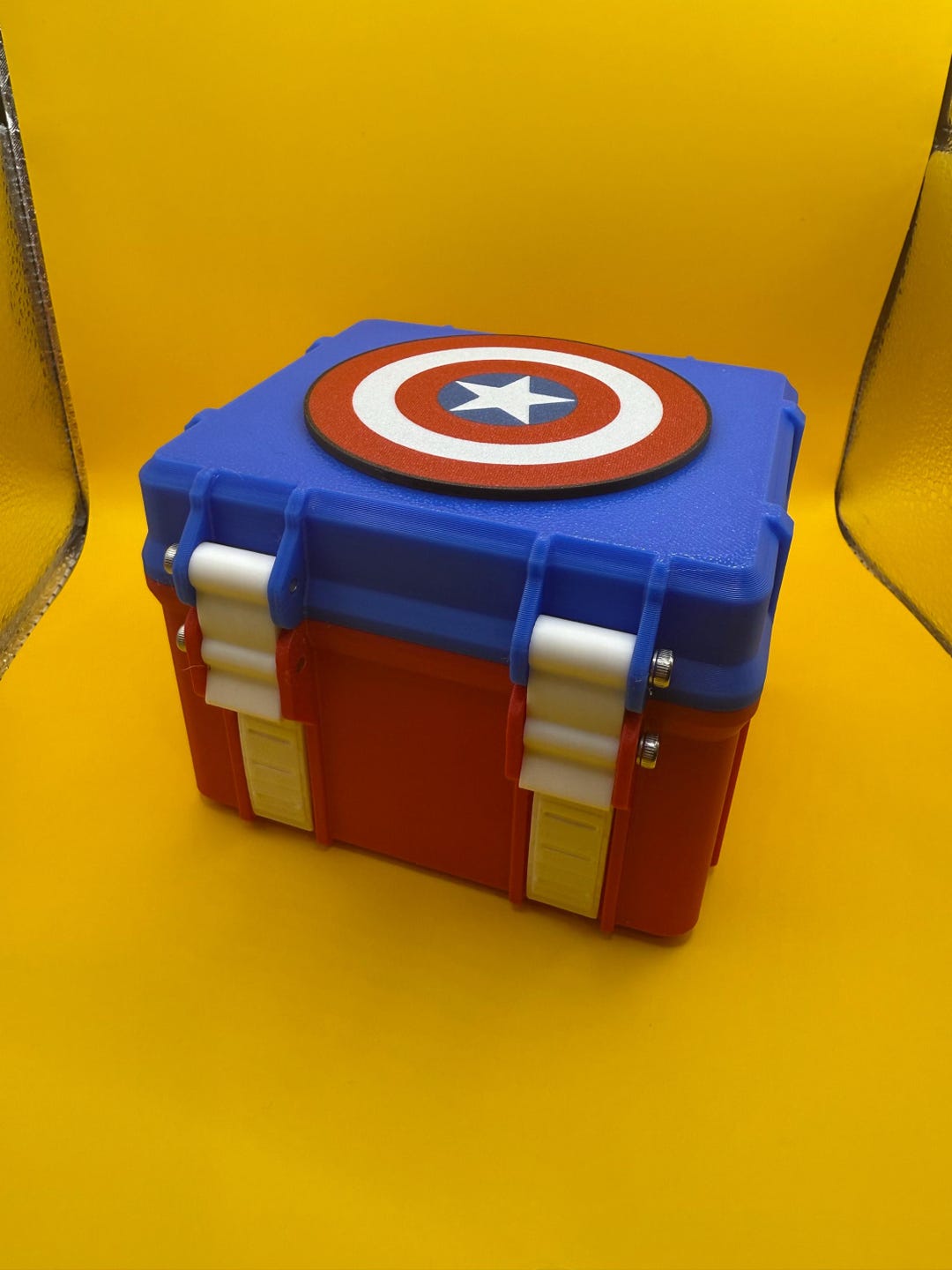 Marvel Captain America Deck Box - EDH Commander 130+ Cards - Etsy UK