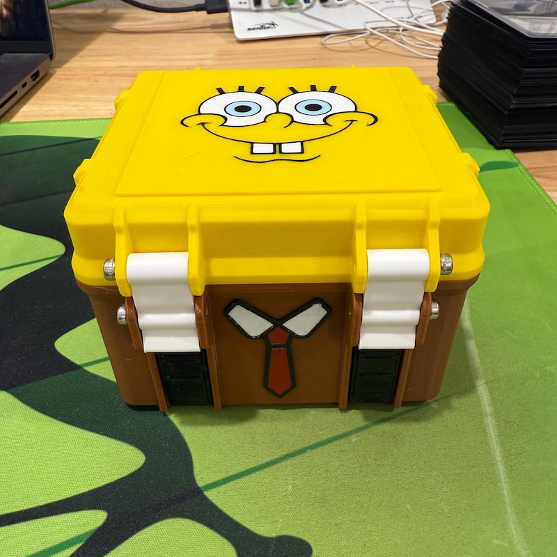 Spongebob Squarepants Box - Etsy