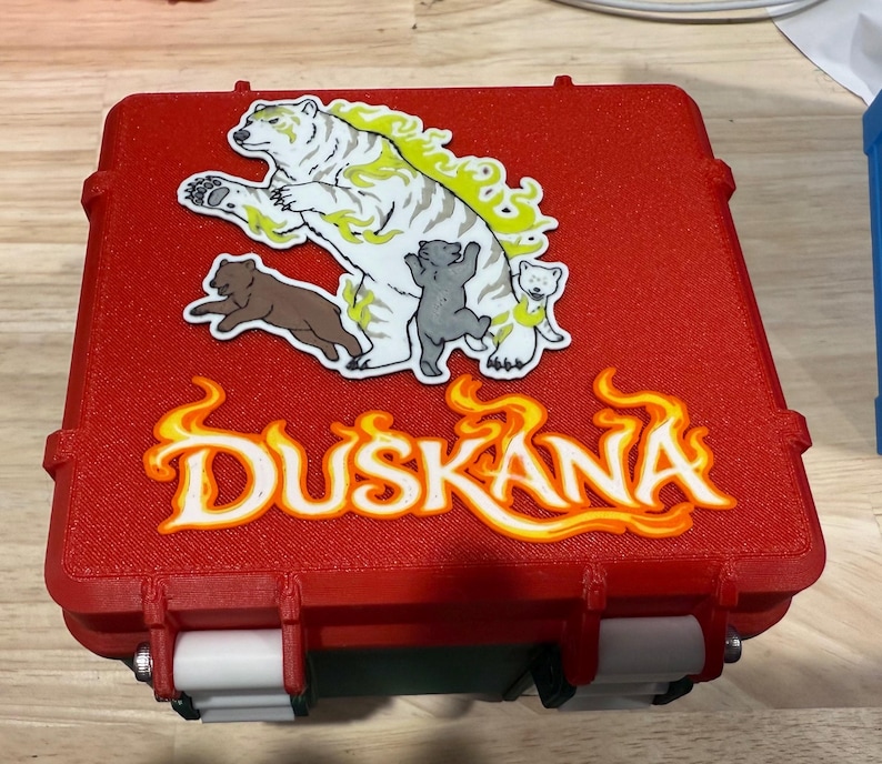 Custom Commander MTG Deck Box: EDH Card Storage - Etsy