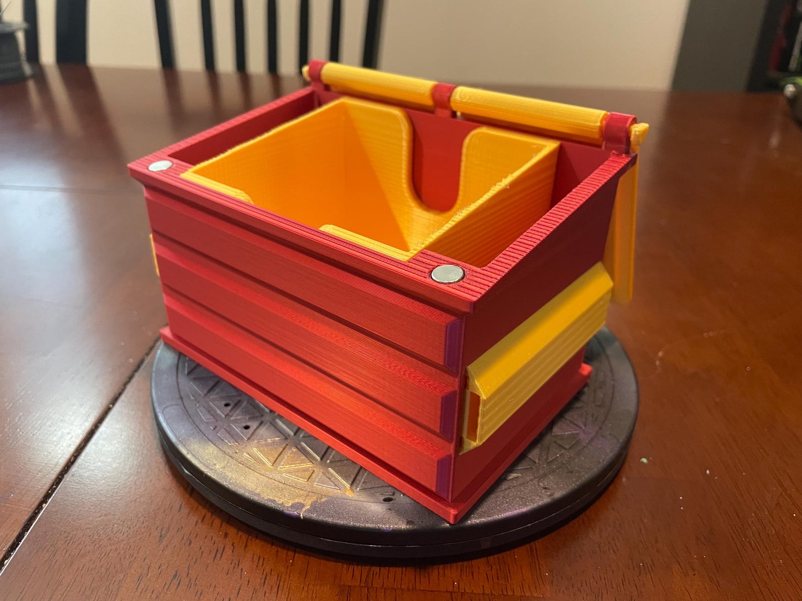 12 Color Options Custom Options Large Dumpster Deck Box Mtg Closes With ...