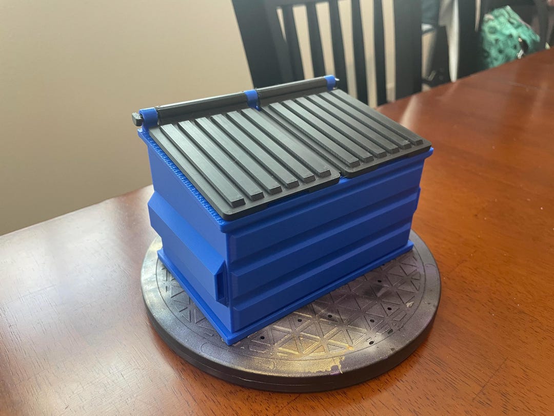 Dumpster Deck Box: MTG Card Storage Commander TCG - Etsy