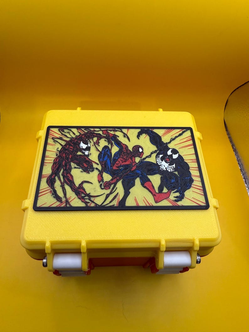 Custom Marvel Spider-man / Venom Deck Box - EDH Commander 130+ Cards - Etsy