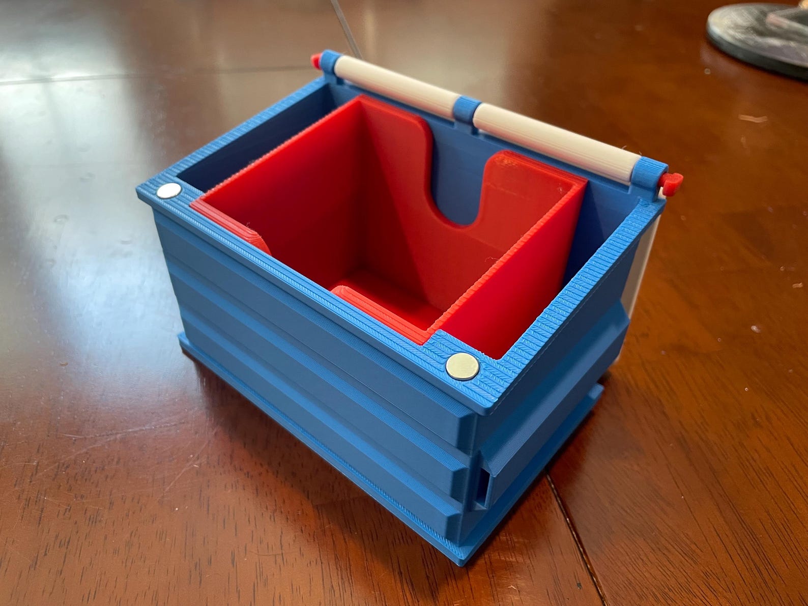 12 Color Options Custom Options Large Dumpster Deck Box Mtg Closes With ...