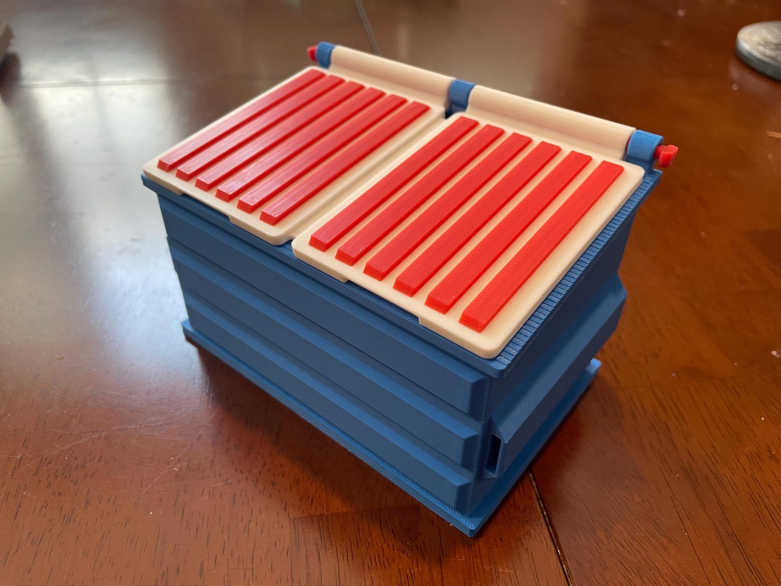 12 Color Options Custom Options Large Dumpster Deck Box Mtg Closes With ...