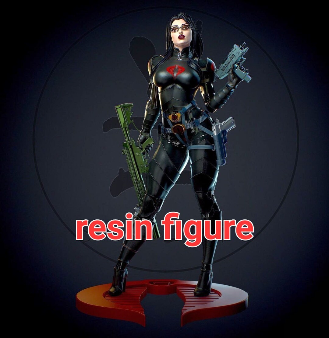 Baroness Girl 3D Printed Resin Figurine Unpainted/statue With Your Own ...