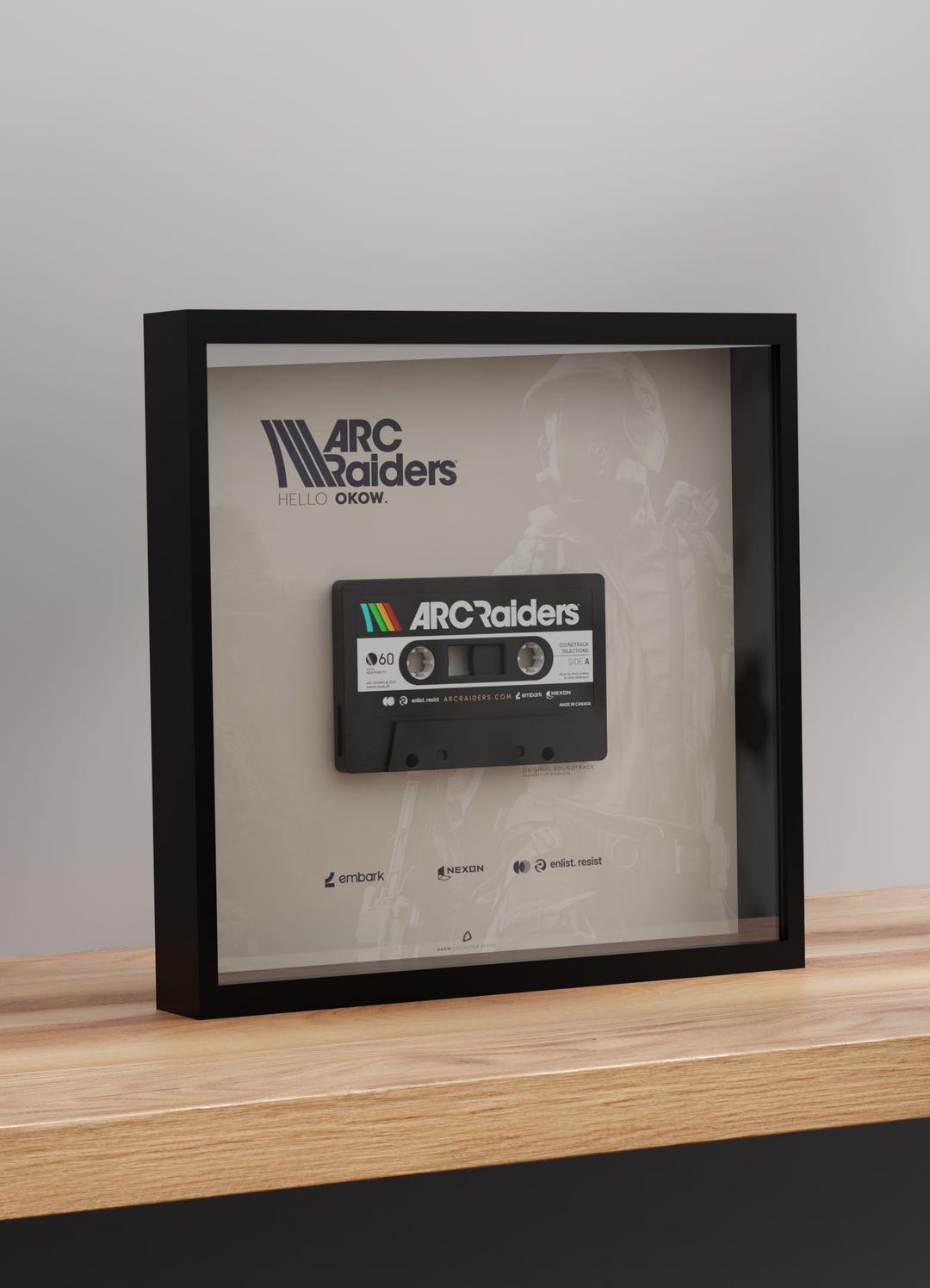 ARC Raiders – 3D Cassette Display Case | Personalized Gaming Decoration ...