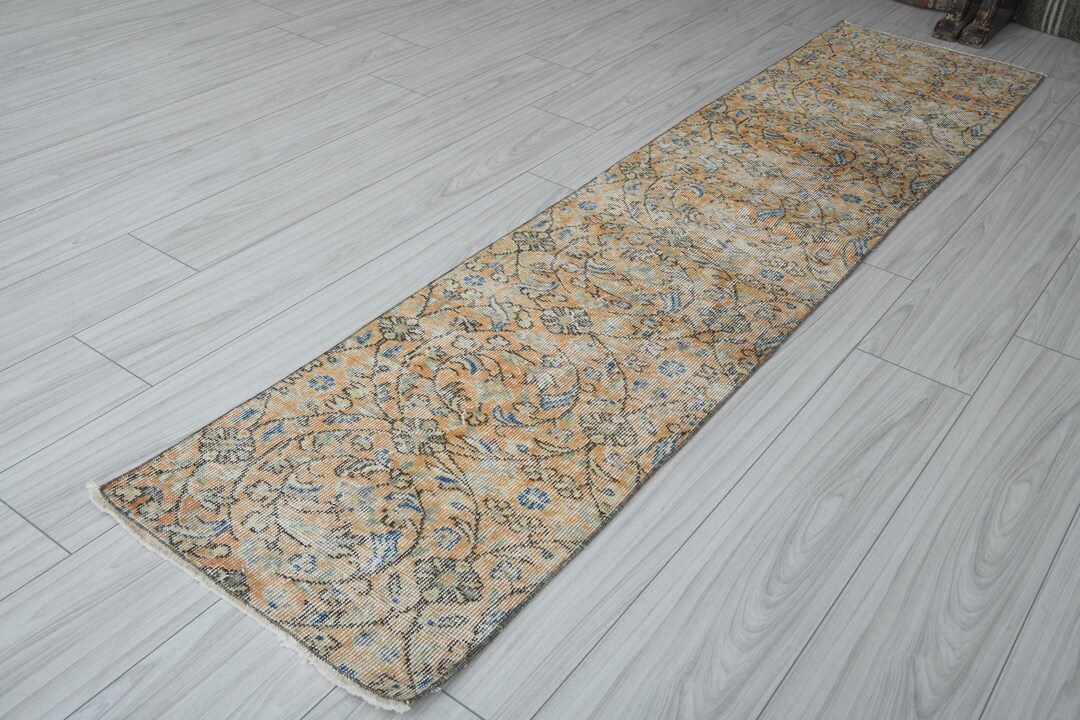 2x8 Runner,turkish Runner 2x8,vintage Runner Rug,2x8 Oushak Runner ...
