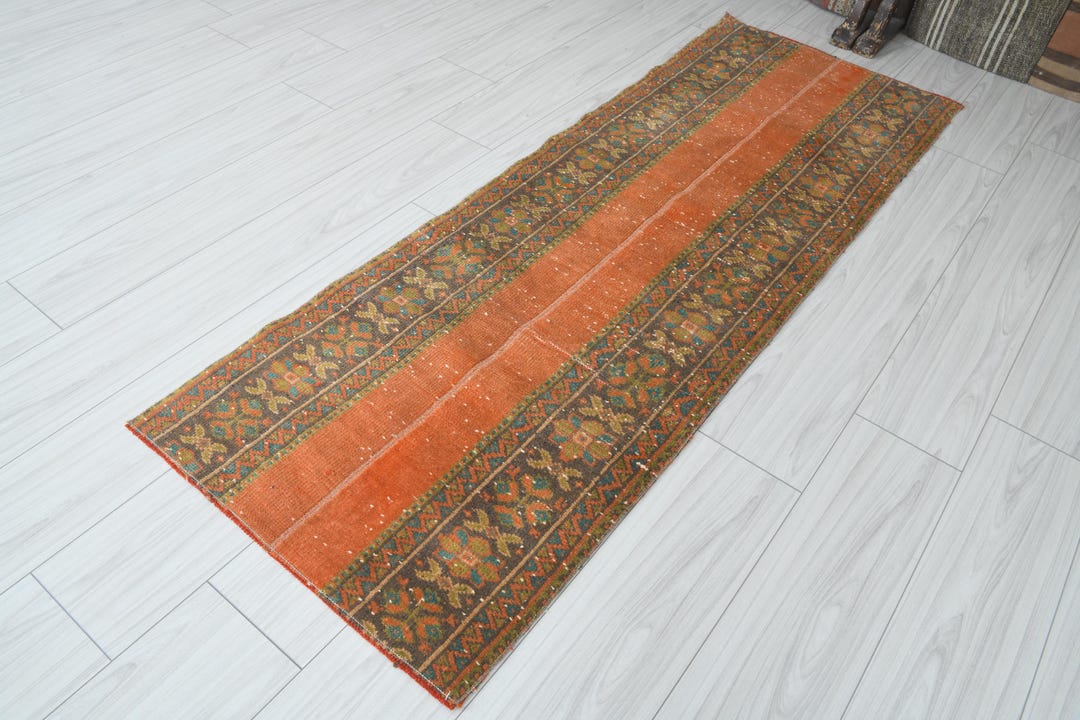 2x7 Runner,turkish Runner 2x7,vintage Runner Rug,oushak Runner 2x7 ...