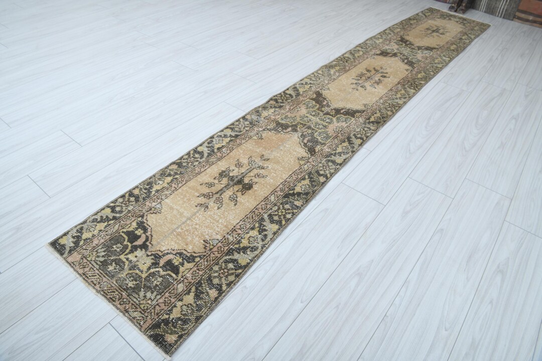 2x12 Runner,natural Gift Rug,turkish Runner 2x12,vintage Runner Rug ...