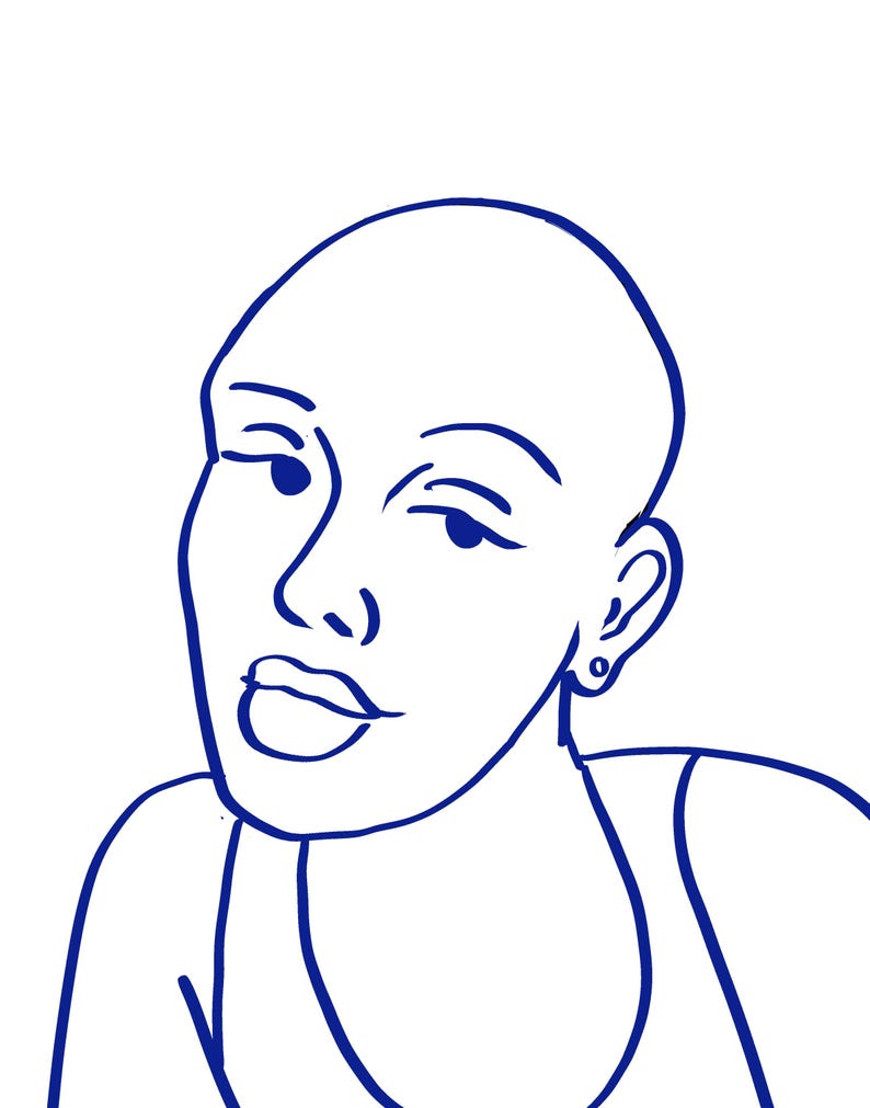 Bald and Beautiful - Etsy