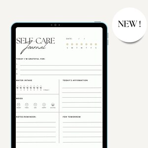 SELF CARE JOURNAL, Gratitude Journal, Self-care Planner, Note Paper ...