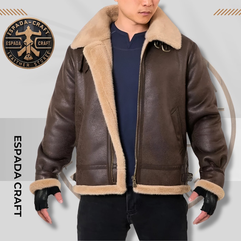 Handmade Leon Kennedy Leather Bomber Jacket: Resident Evil Remake 4 - Etsy