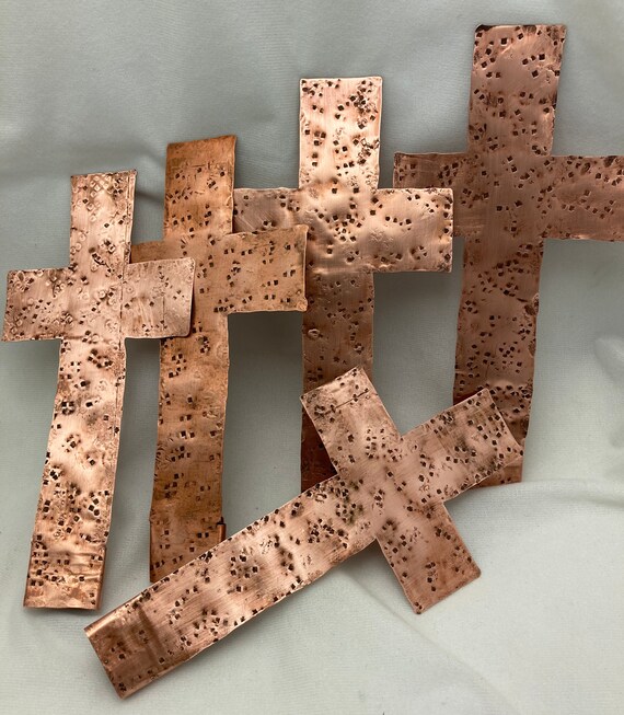 Copper Christmas Tree Topper.tree Topper.copper Cross.pure - Etsy