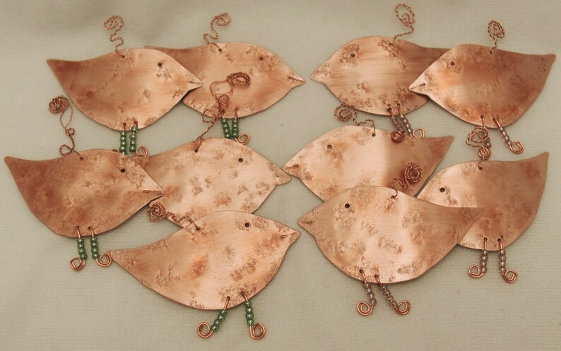 Christmas Tree Ornaments. Robin Tree Ornaments. Bird - Etsy