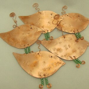 Christmas Tree Ornaments. Robin Tree Ornaments. Bird Ornaments. Copper ...