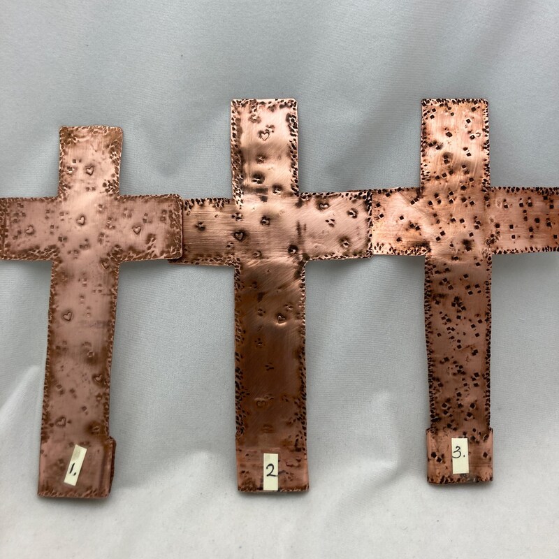Copper Cross - Etsy