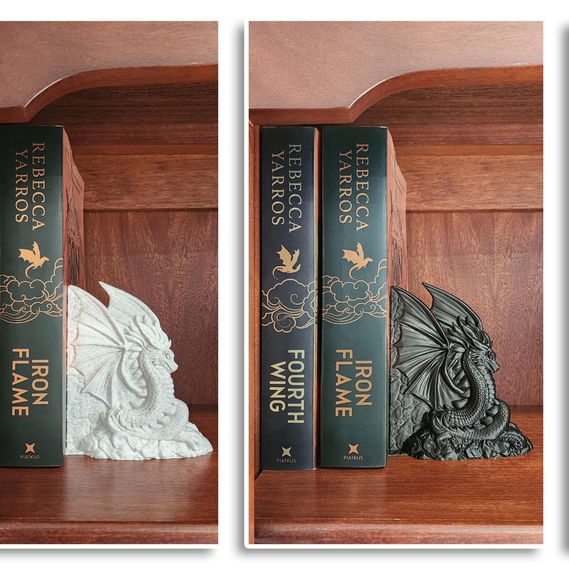 Dragon Bookends - Etsy