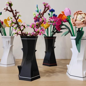Lego-compatible Vase - Display Your Brick Creations With Style - Etsy
