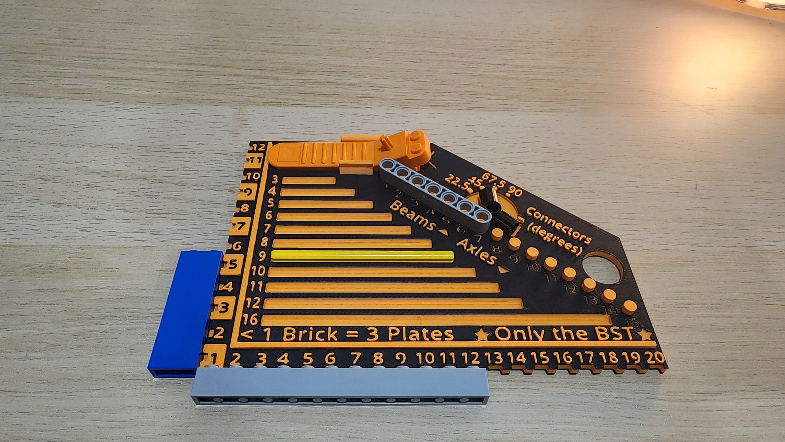 Brick Ruler - Brick Sizing Tool - Lego Compatible - Etsy
