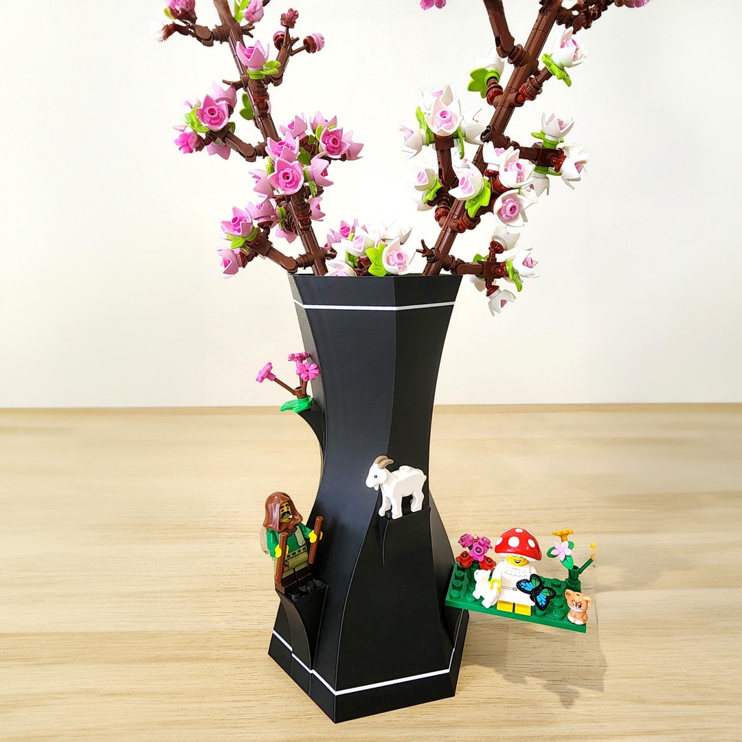 Lego-compatible Vase - Display Your Brick Creations With Style - Etsy