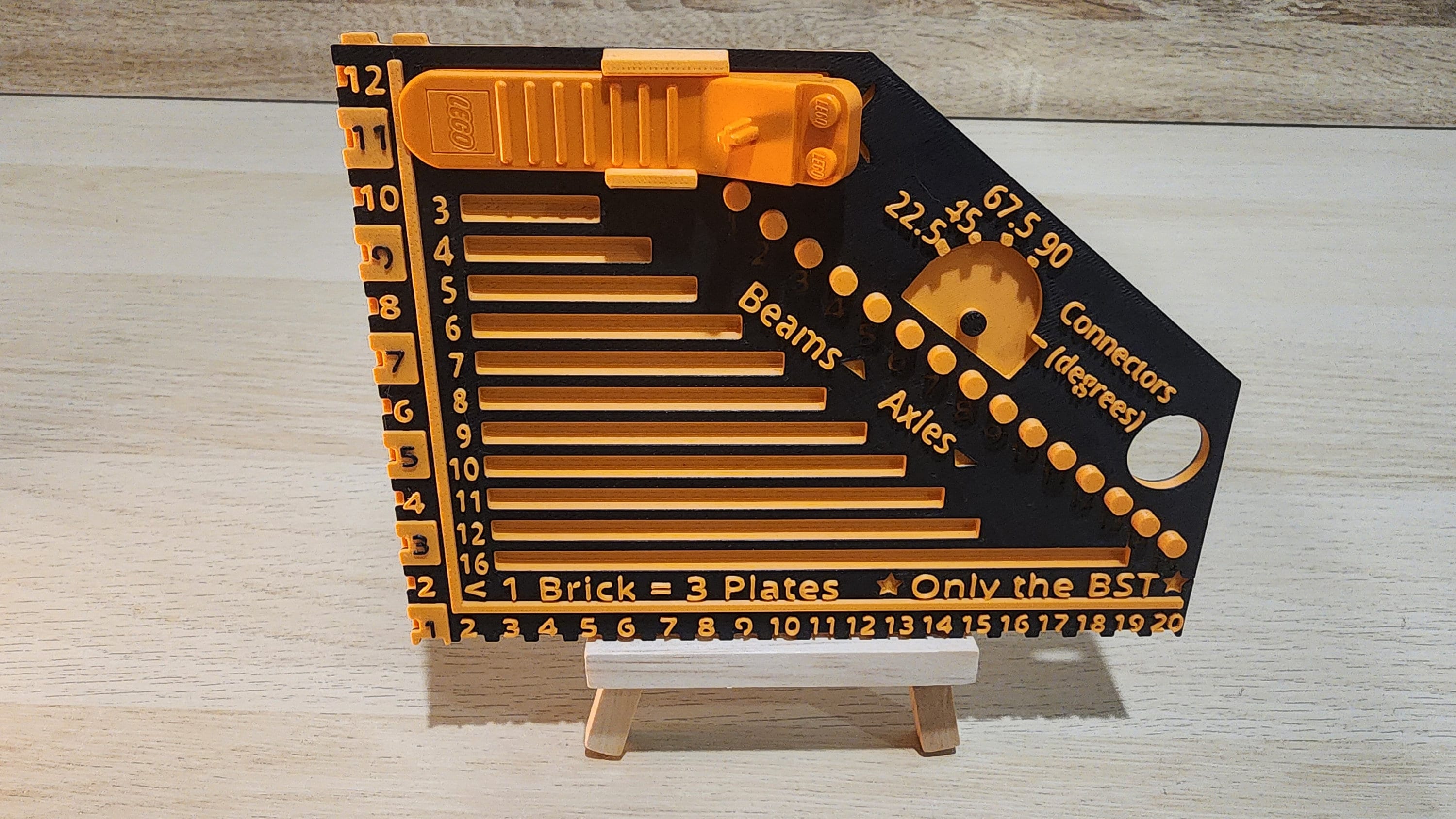 Brick Ruler - Brick Sizing Tool - Lego Compatible - Etsy