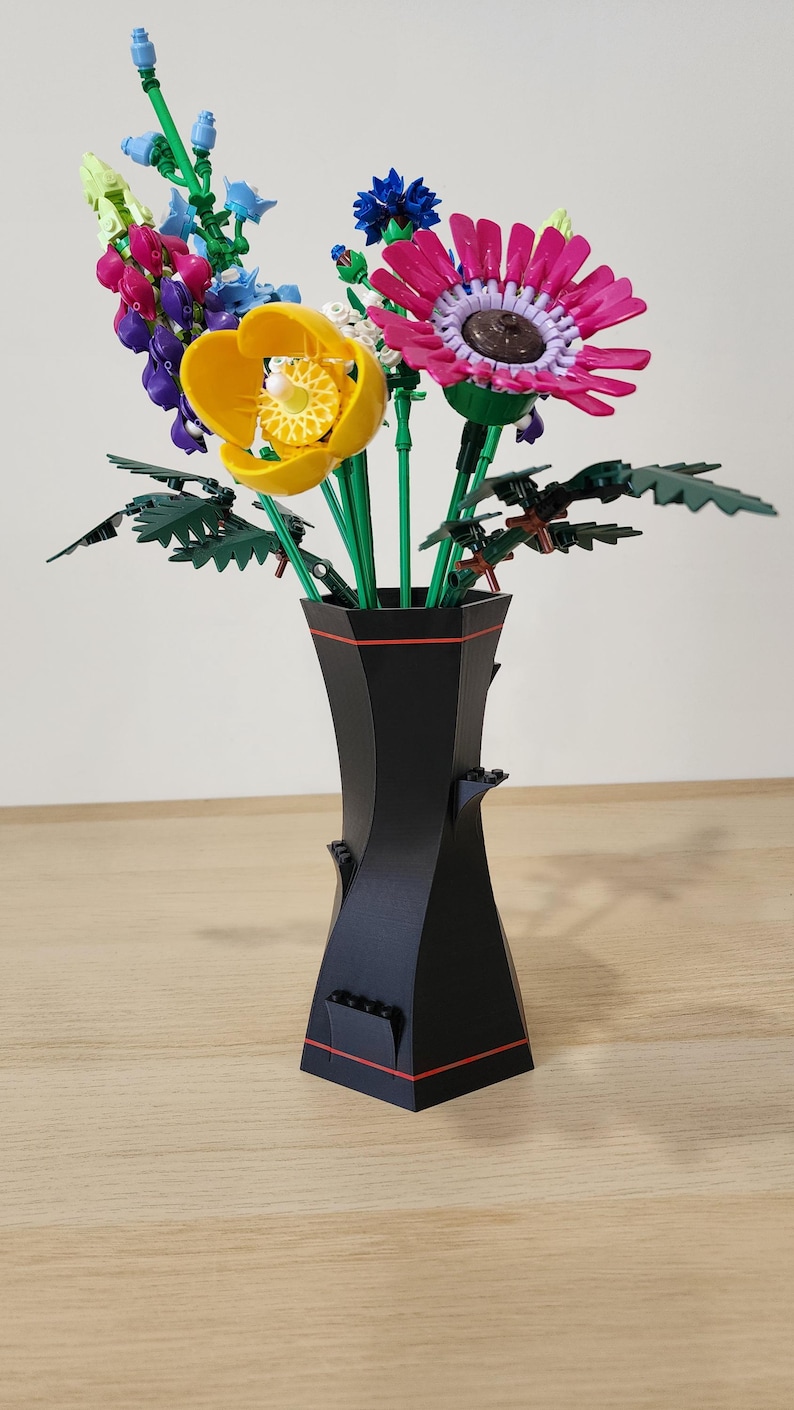 Lego-compatible Vase - Display Your Brick Creations With Style - Etsy