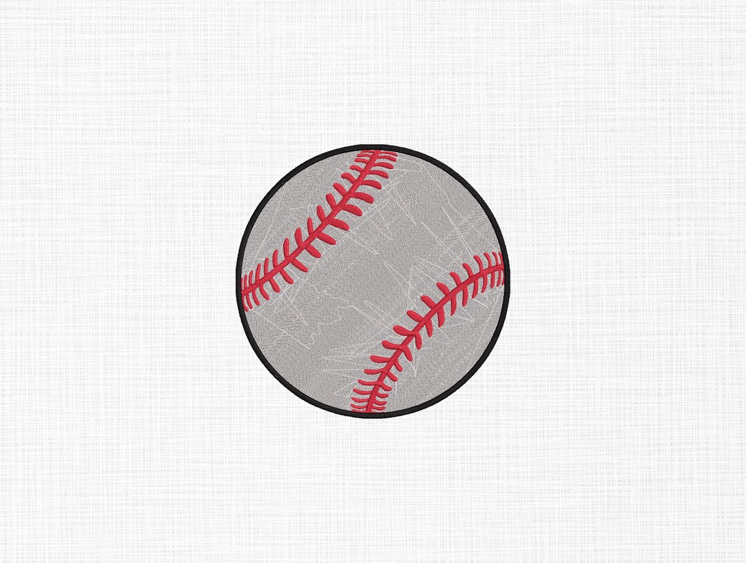 Baseball Embroidery Design – Sports Stitch Design - Machine Embroidery ...
