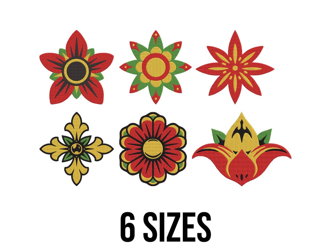 Symbols of Mexico Embroidery Design - Bright Creative Ornaments ...
