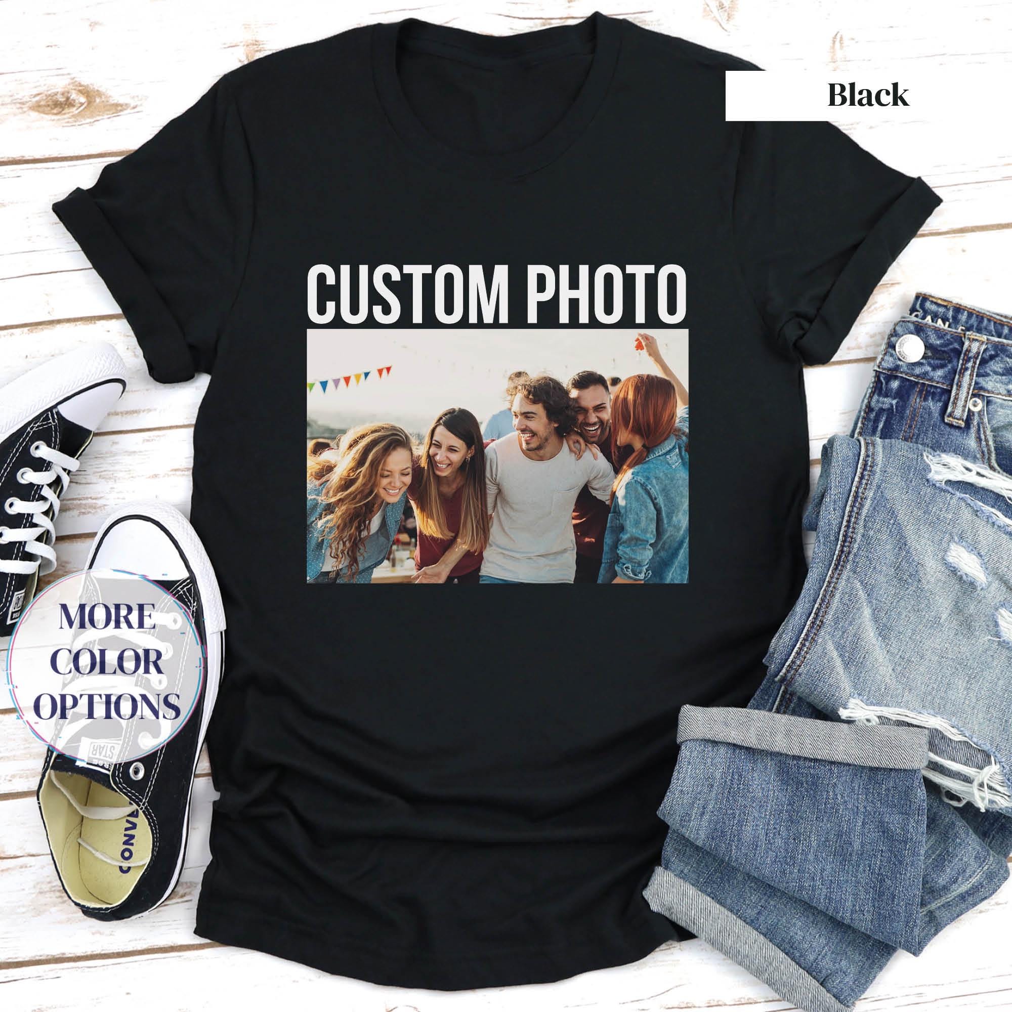 Custom Shirt With Picture, Custom Shirt With Photo, Your Family Photo T ...