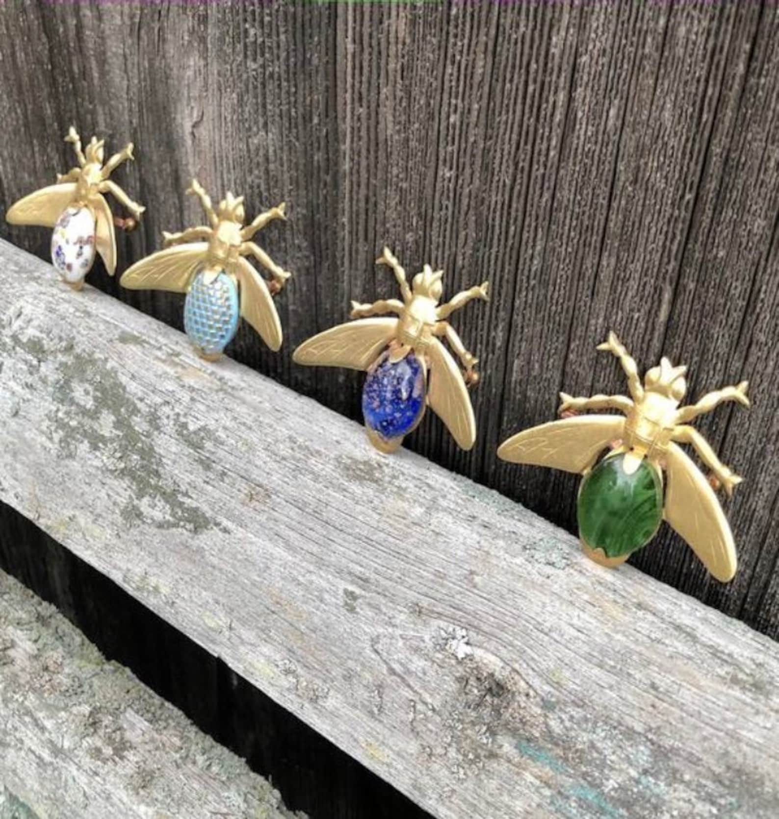 Vintage bug pins. insect pins. vintage style. whimsical pins. - Etsy 日本