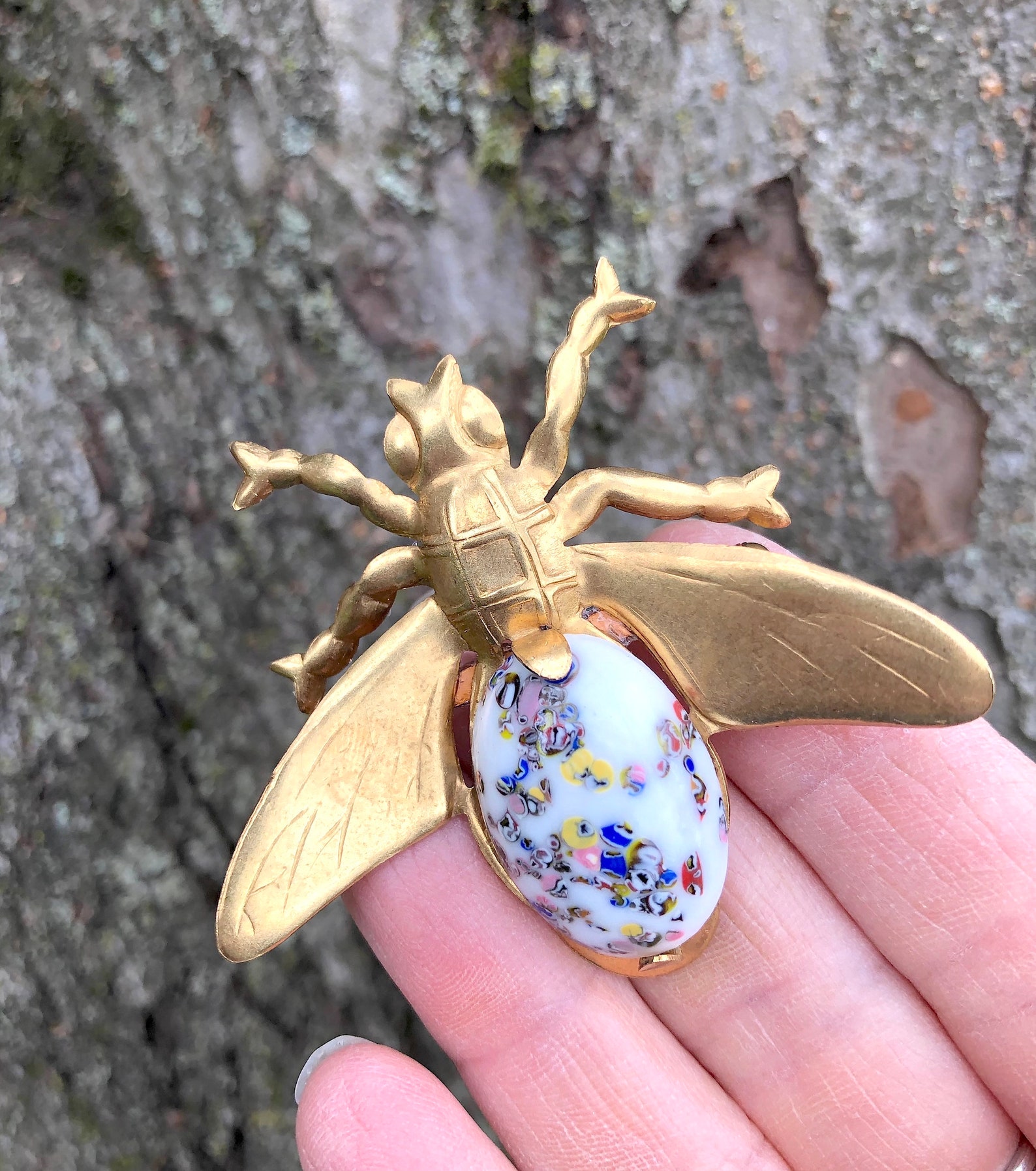 Vintage bug pins. insect pins. vintage style. whimsical pins. - Etsy 日本