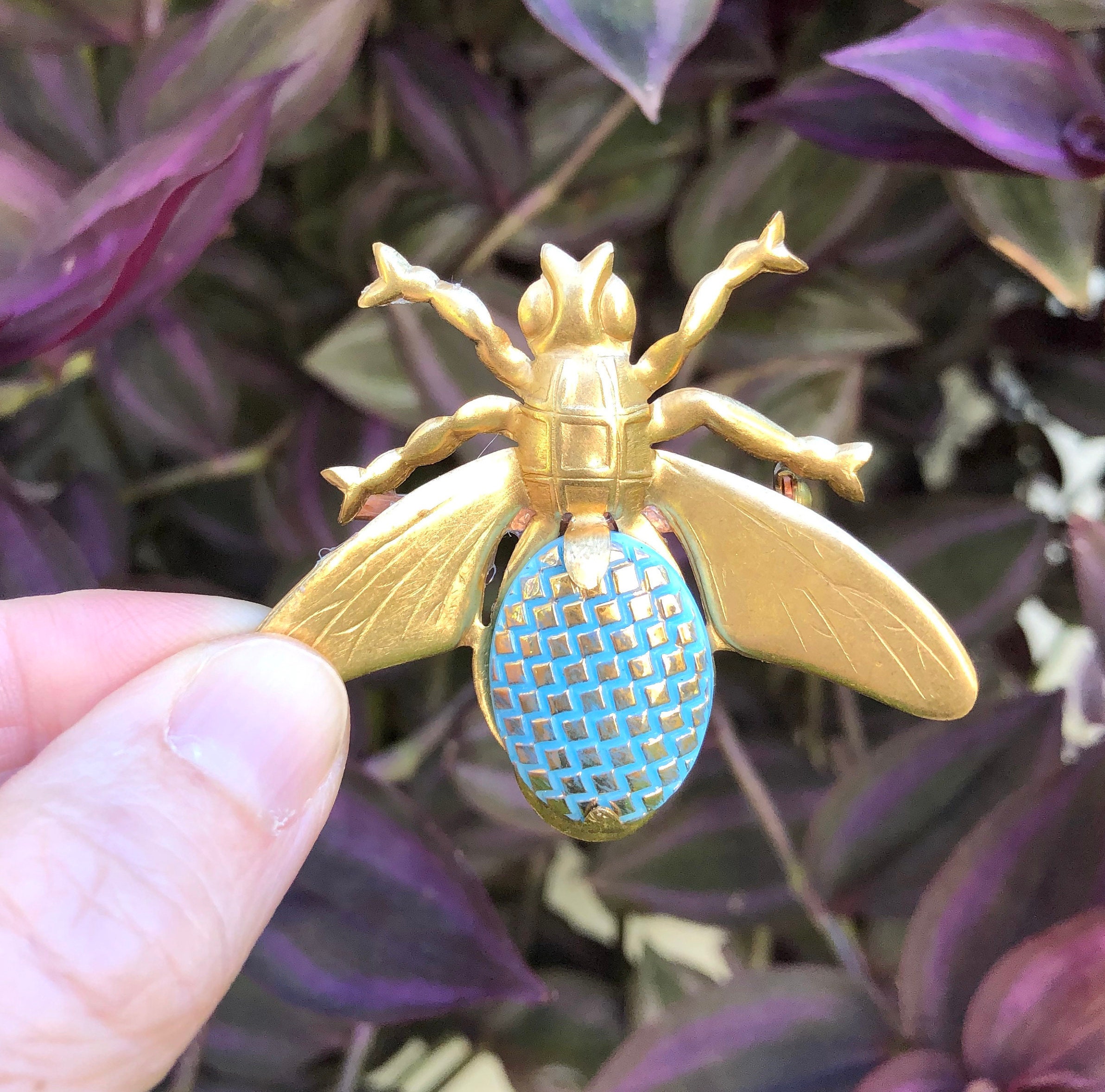 Vintage bug pins. insect pins. vintage style. whimsical pins. - Etsy 日本