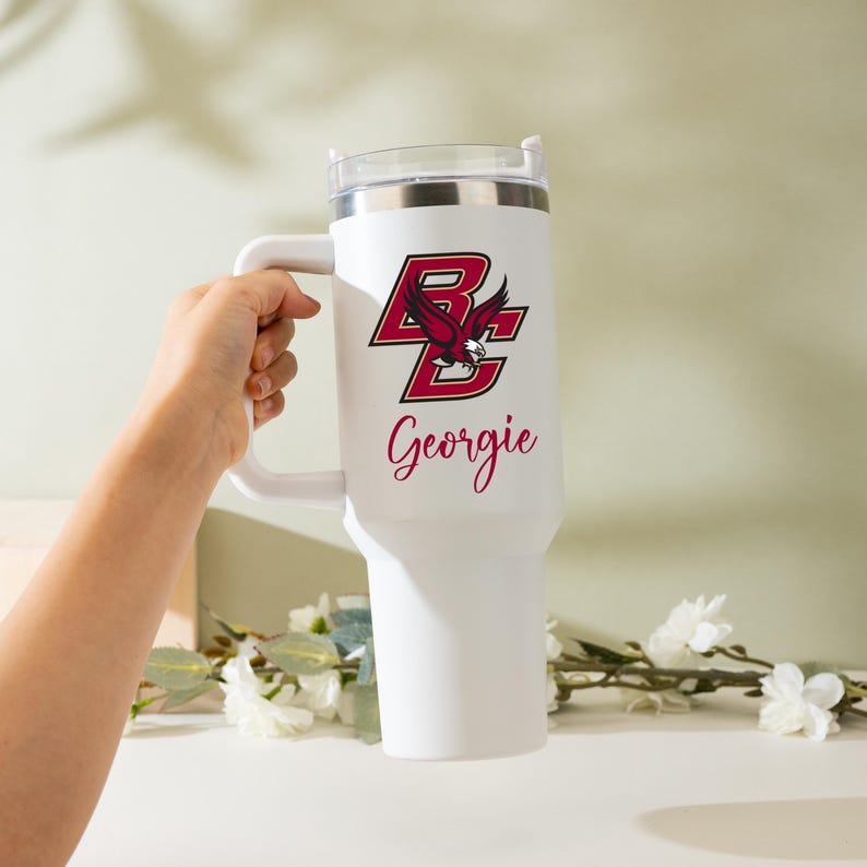 Custom College Logo Tumbler, Graduation Gift Class of 2026 University ...