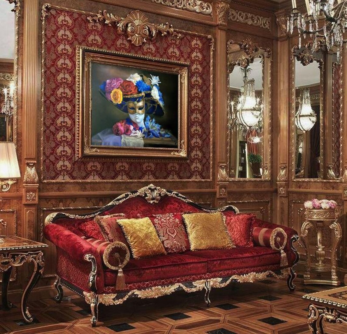 Still Life With Flowers: the Mystery of the Lily of Sharon - Etsy