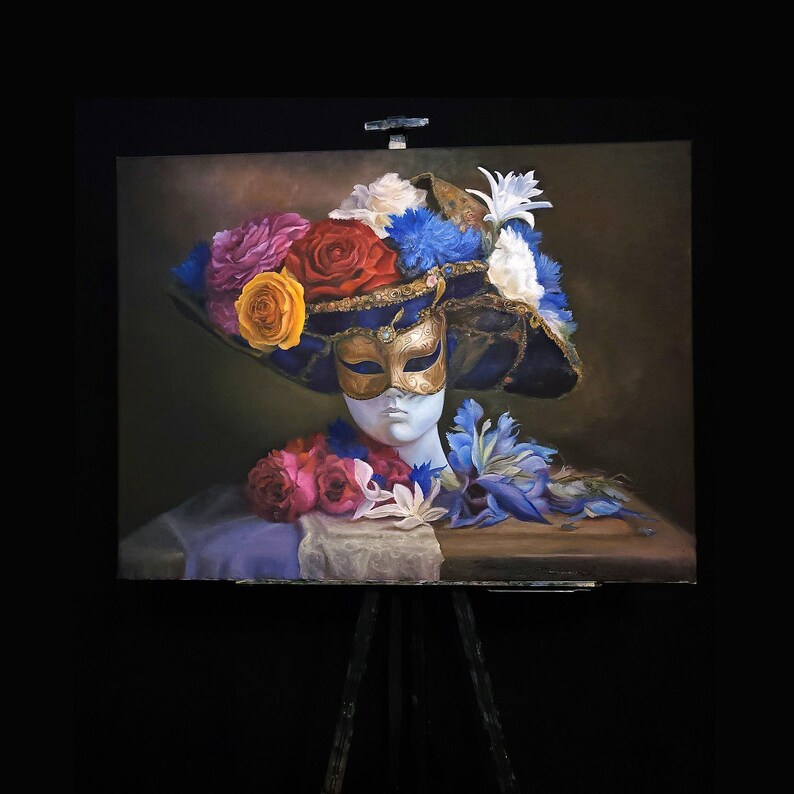 Still Life With Flowers: the Mystery of the Lily of Sharon - Etsy