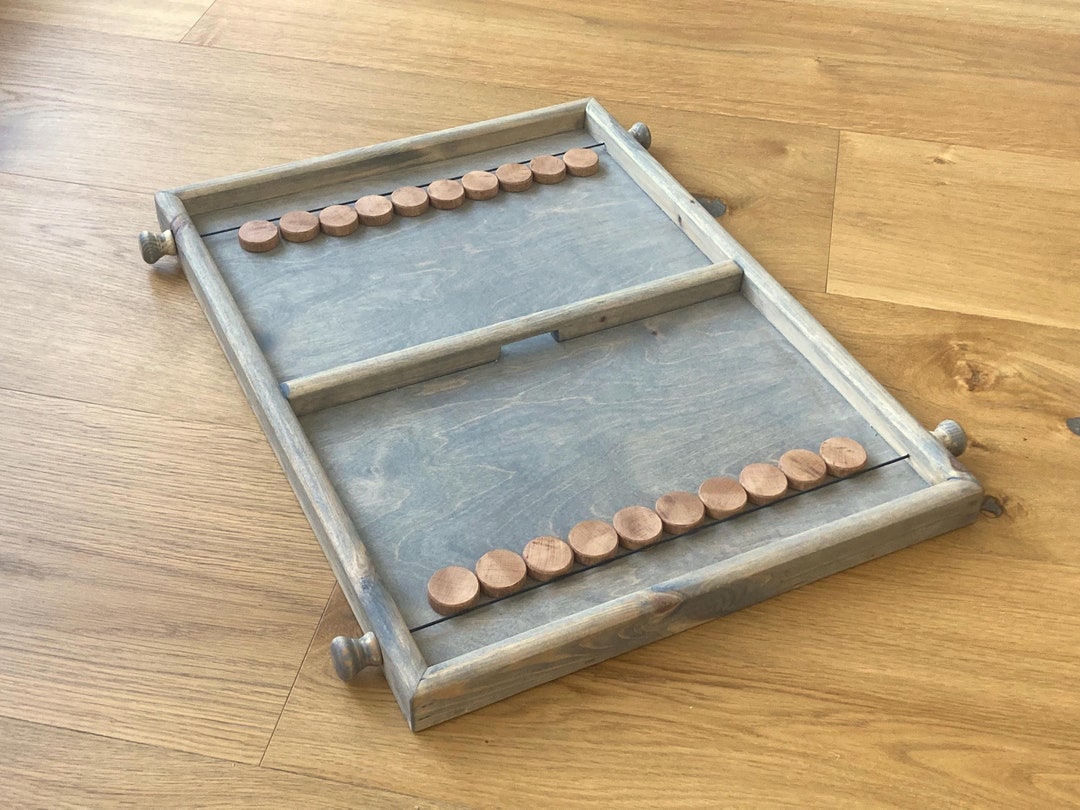 Pucket Game - Competitive Activity for 2 | Wooden Handmade Sling Puck ...