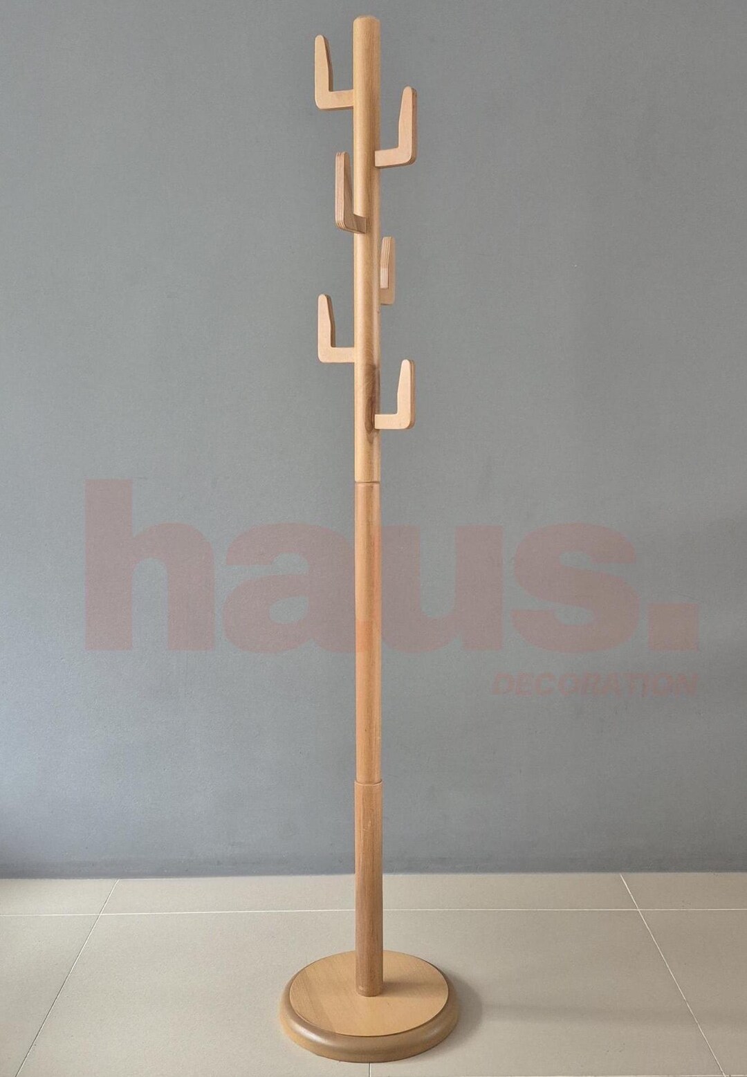 Free Stand Coat Rack, Standing Hat Rack, Decorative Coat Hanger Hooks ...