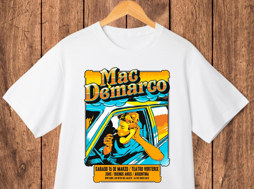 Mac Demarco Shirt Mac Demarco Poster Design Mac Demarco Vintage Shirt ...