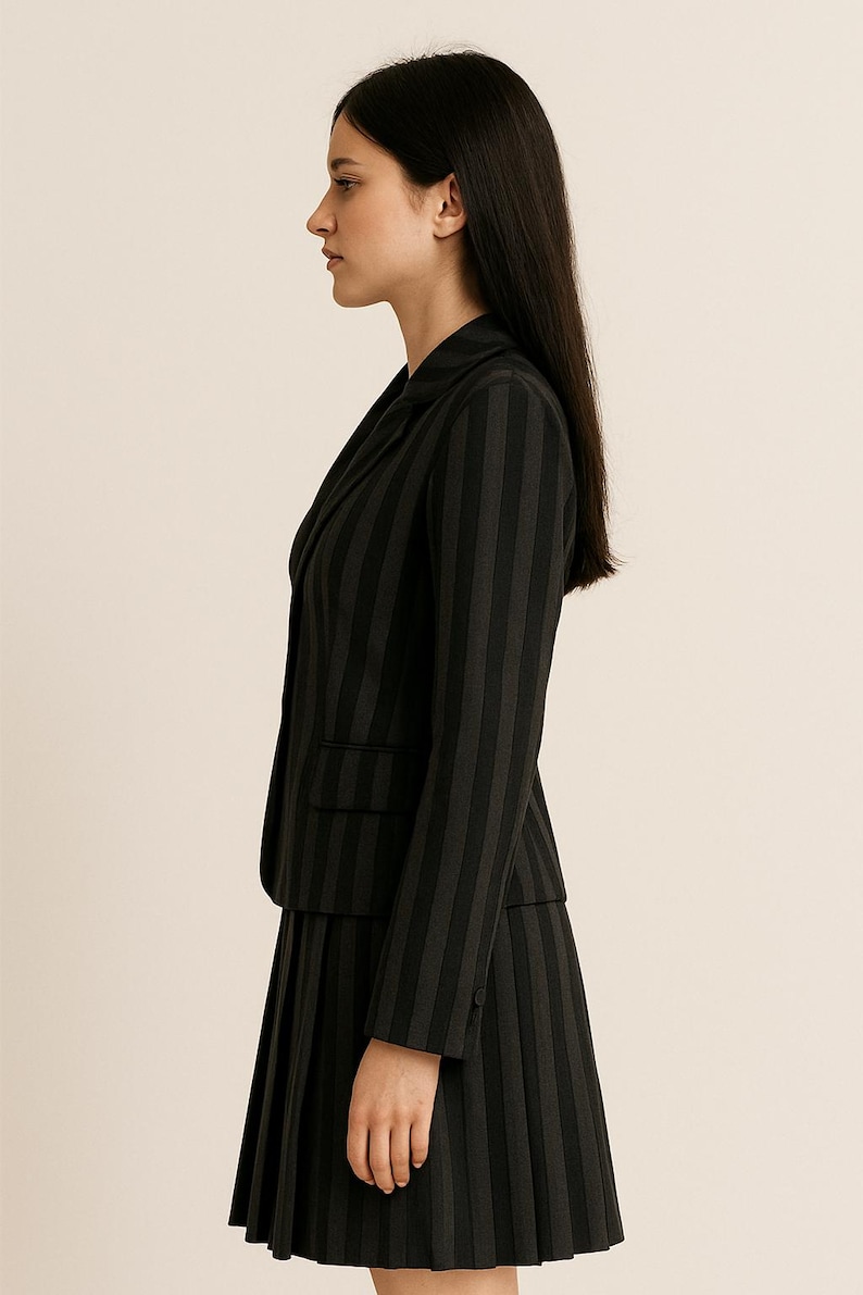 Handmade Halloween Classic Gothic Uniform.magic School Outfit Classic ...