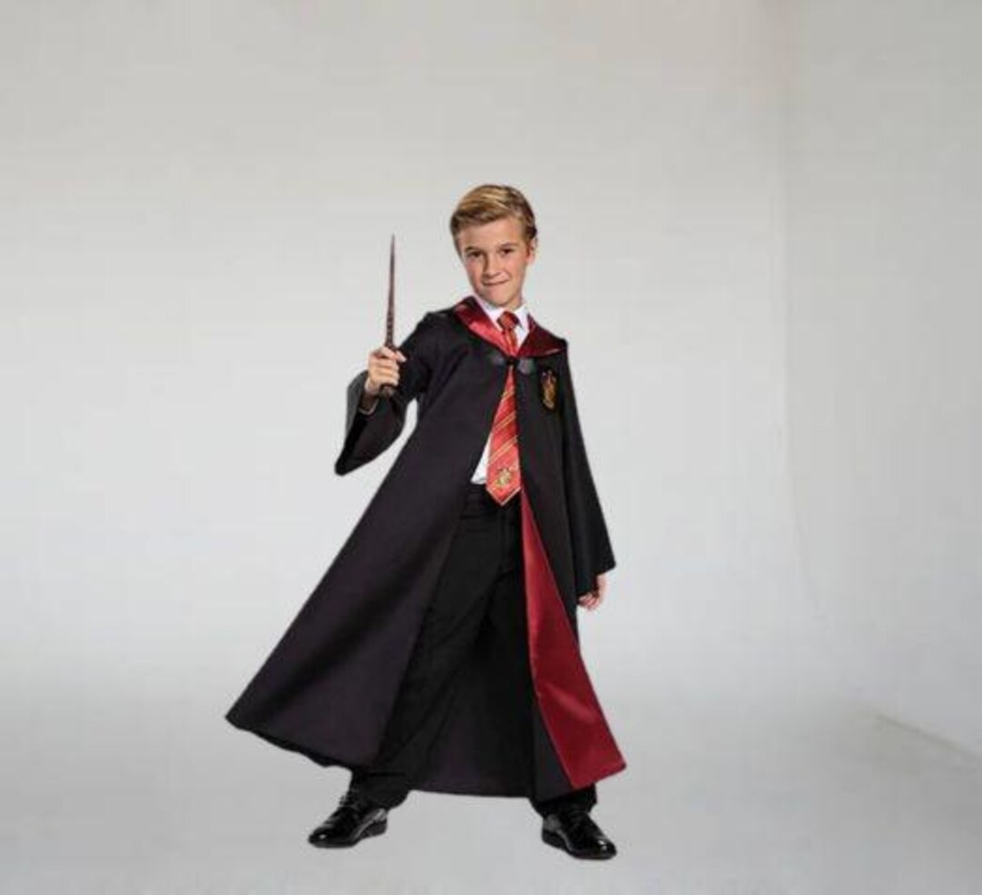 Magic Harry Robe. Halloween Potter Uniform.wizard School Cosplay ...