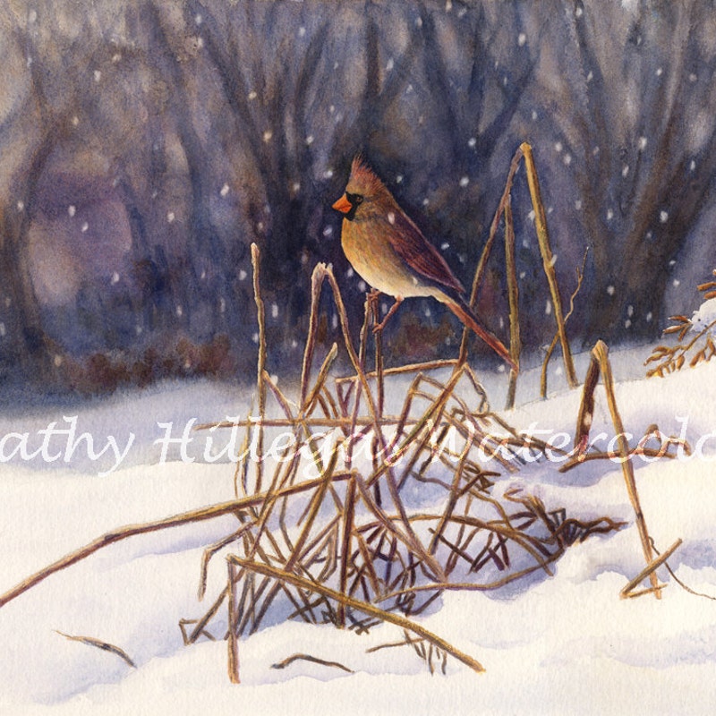 Cardinal Painting - Etsy